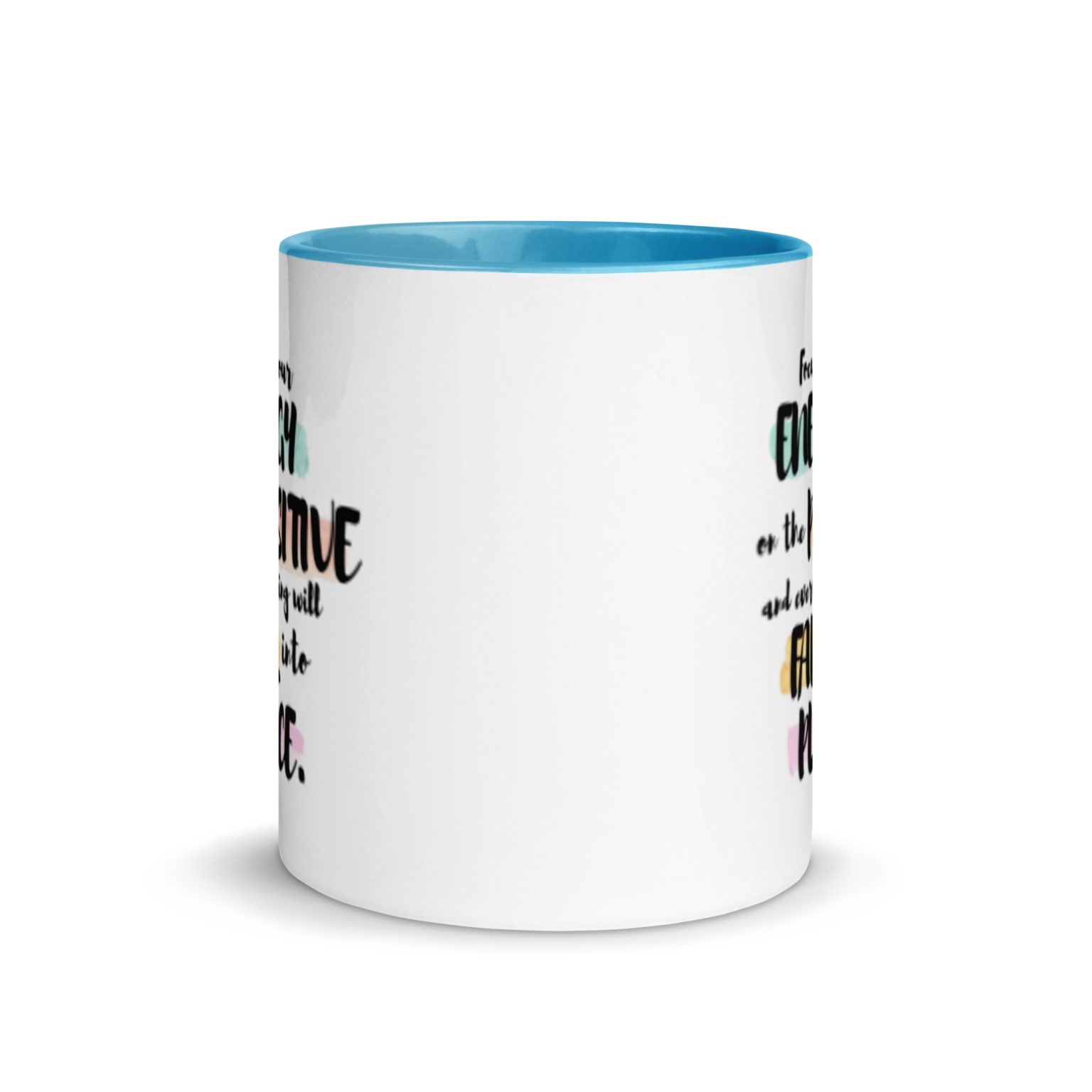 “Positive Energy Flow” Inspirational Coffee Mug